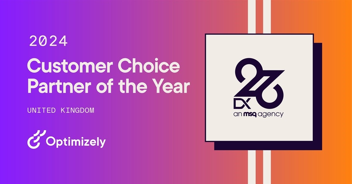 26 DX Crowned Customer Choice Partner of the Year at Optimizely 2024 Partner Awards | 26 DX Agency